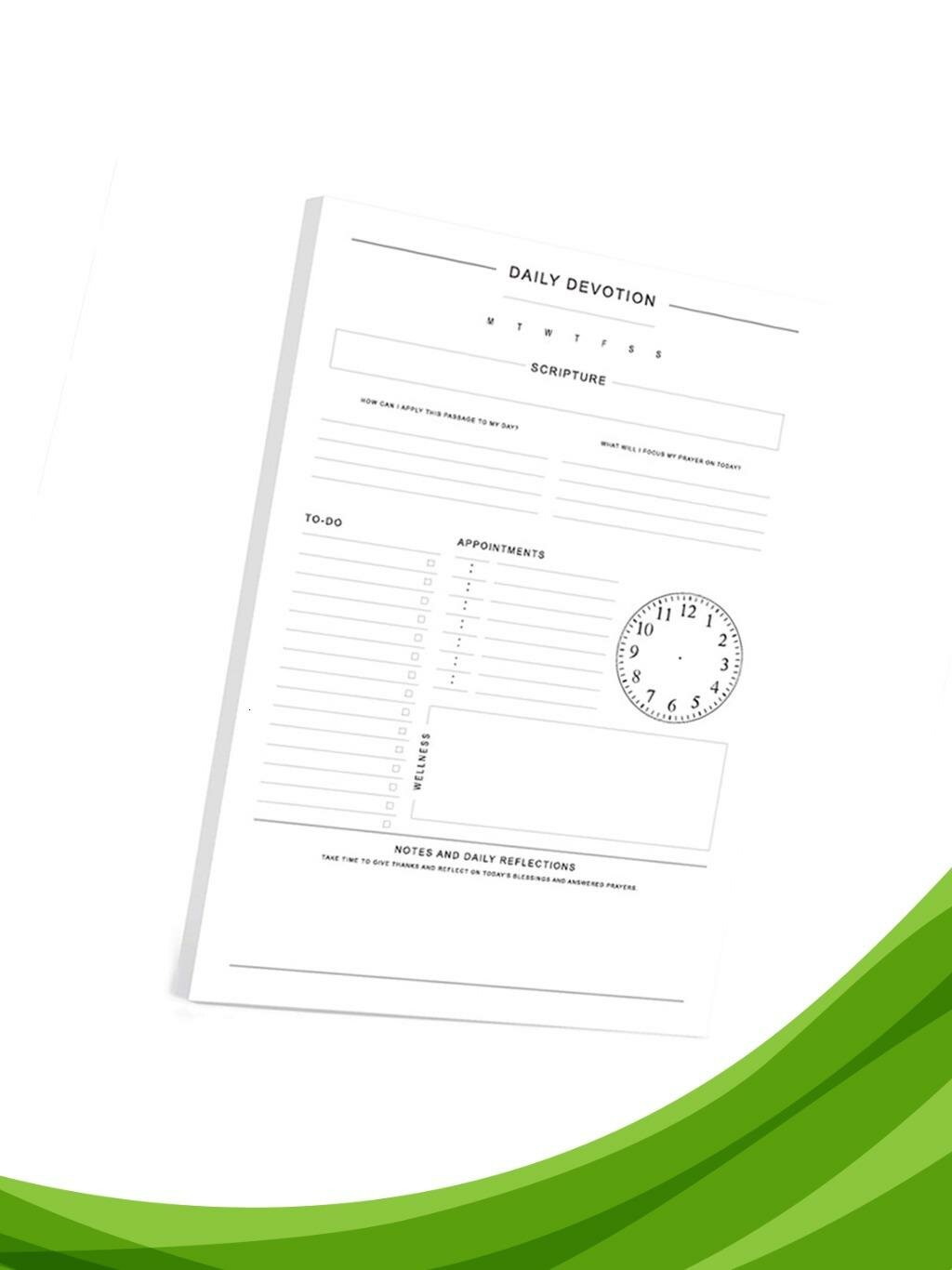 Ежедневный планировщик питания и тренировок, ежедневная преданность