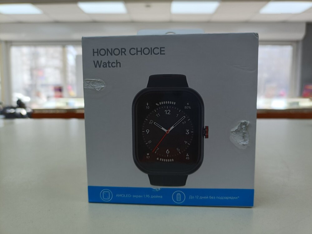 Смарт-часы мужские для андроид HONOR BOT-WB01 б/у уценка.