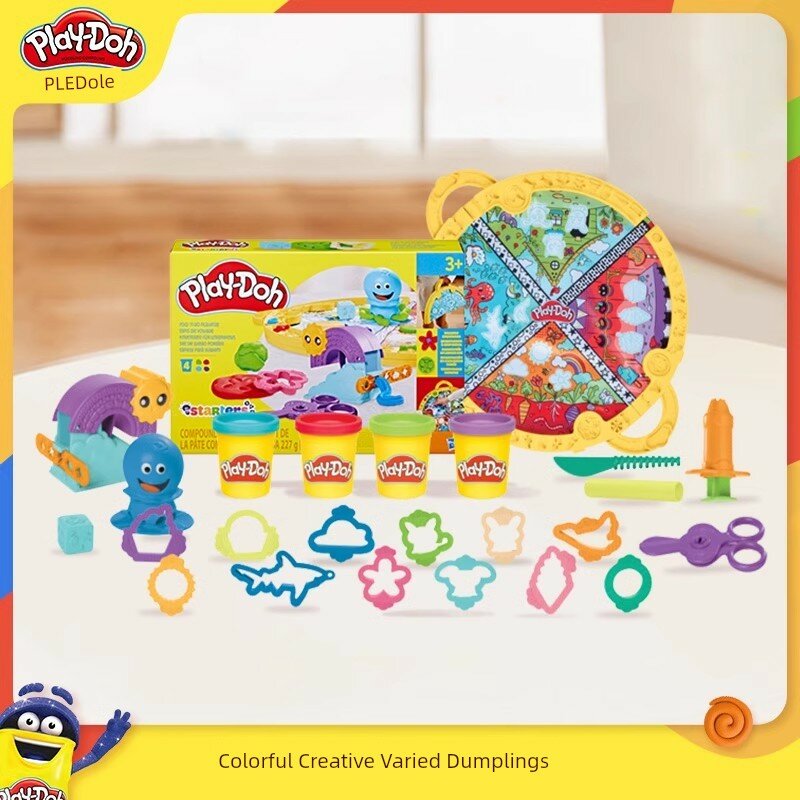 Творческий набор Play-Doh 36-упаковок пластилина с разнообразными формами для веселой игры и обучения детей