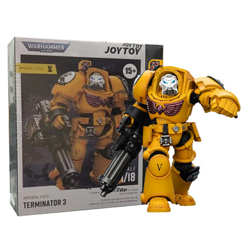 Коллекционная фигурка 1/18 JoyToy - Warhammer 40000 - Терминатор Имперских Кулаков (JT03172)