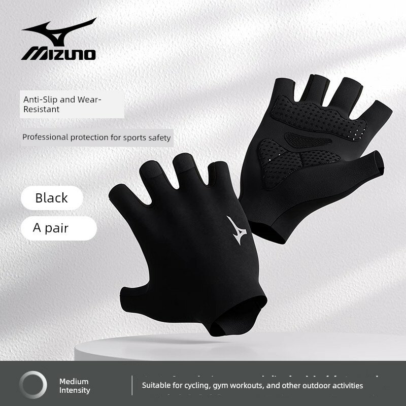 Спортивные перчатки Mizuno для фитнеса и велоспорта, женские, мужские, для тренировок, для подтягиваний, тонкие, без