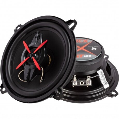 Колонки автомобильные Kicx ST 132 80Вт 89дБ 4Ом 13см (5дюйм) (ком:2кол.) коаксиальные трехполосные