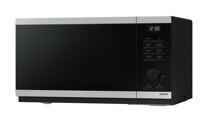 Микроволновая печь 23L SOLO MS23DG4504ATBW нержавеющая сталь/чёрный SAMSUNG