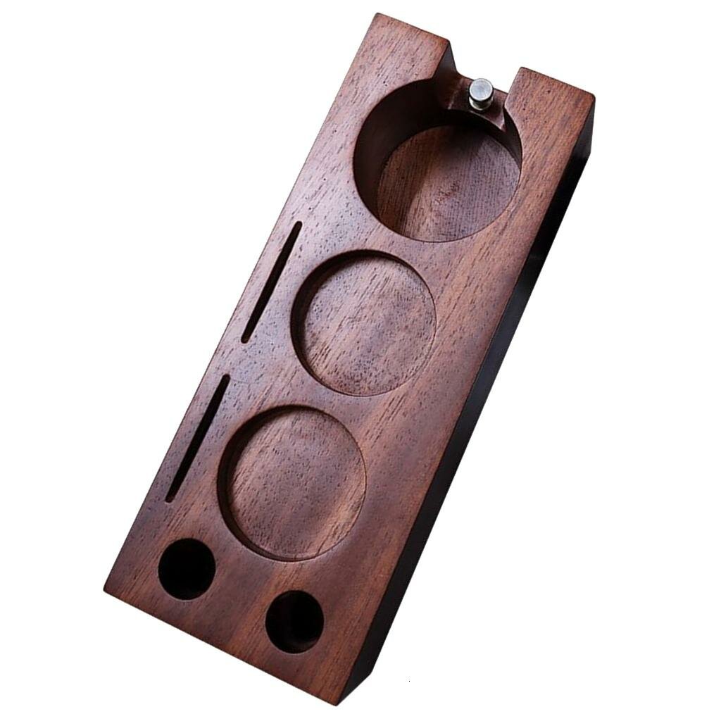 Деревянная трамповочная станция для кофе, 58mm