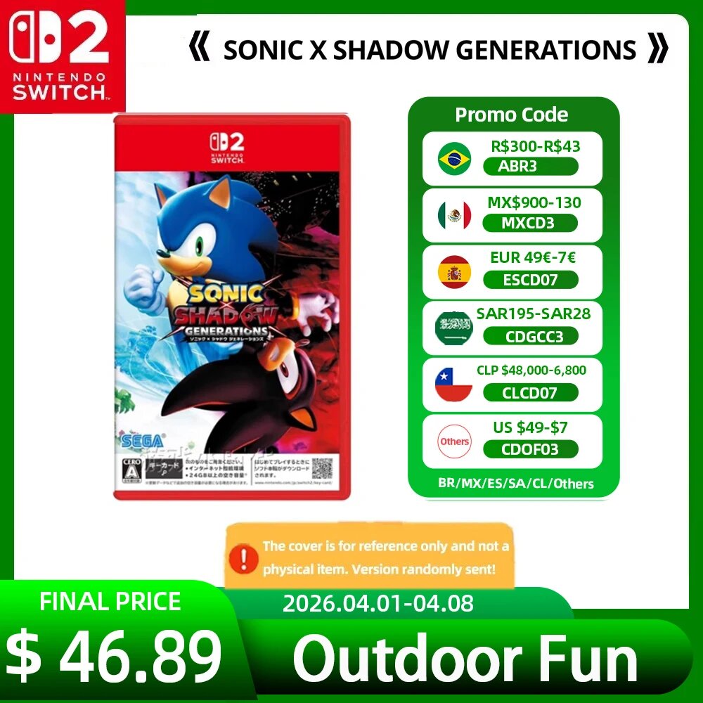 SONIC X SHADOW GENERATIONS для Nintendo Switch 2 — фото 1