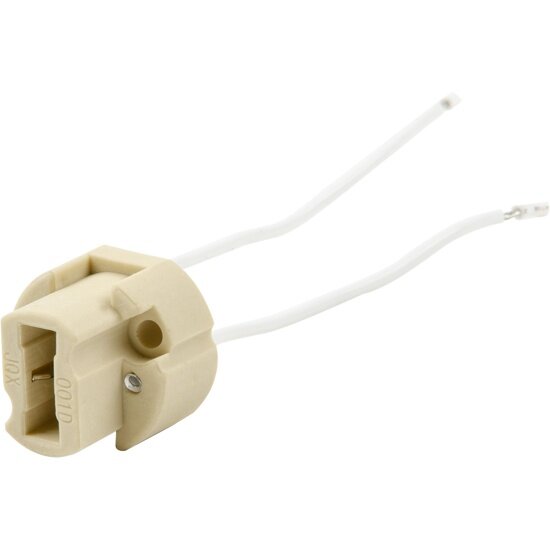 Патрон керамический Uniel ULH-G9-Ceramic-10cm Цоколь G9. Белый. ТМ
