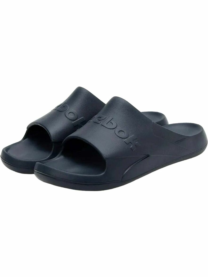 Шлёпанцы Reebok Clean Slide, размер 13 US, синий — фото 1