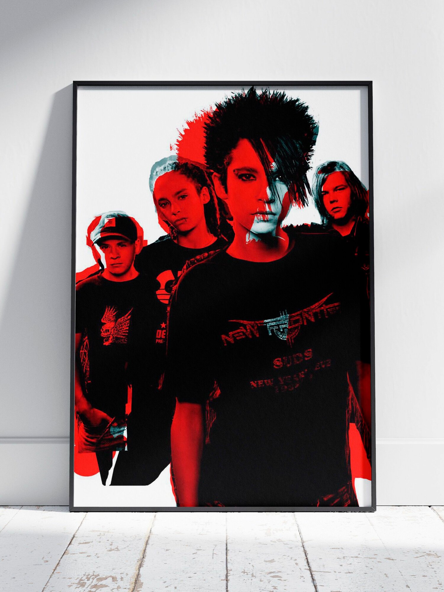 Плакат на стену для интерьера Токио Хотел (Tokio Hotel 8) - Постер по музыке и артисту формата A4 (21x30 см)