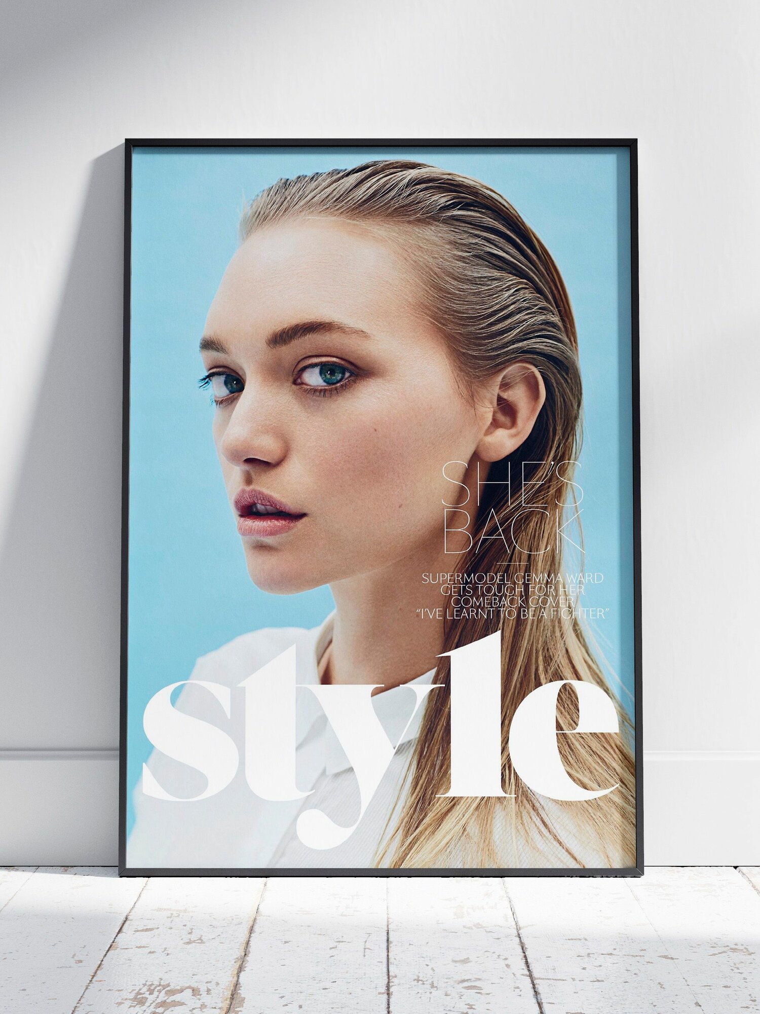 Плакат на стену для интерьера Джемма Уорд (Gemma Ward 16) - Постер по модели и эстетике формата A4 (21x30 см)