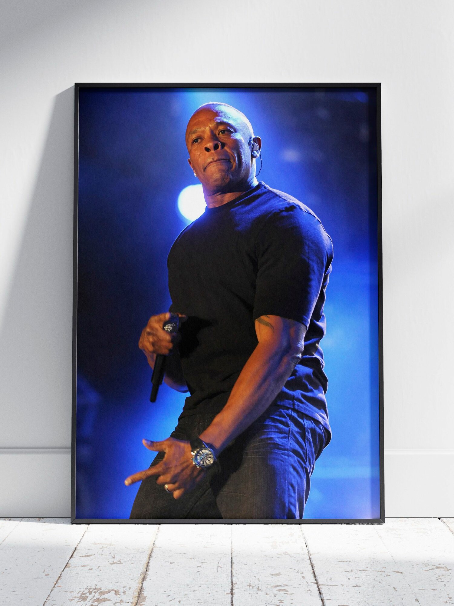 Плакат на стену для интерьера Доктор Дре (Dr Dre 27) - Постер по музыке и артисту формата A4 (21x30 см)