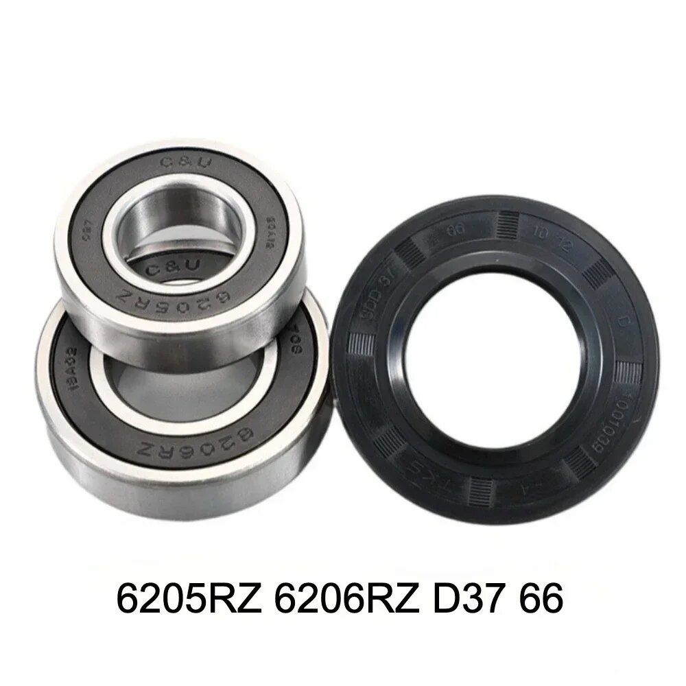 Комплект подшипников Lecotop 6205RZ 6206RZ D35 D37 для стиральной машины 6205RZ 6206RZ D37
