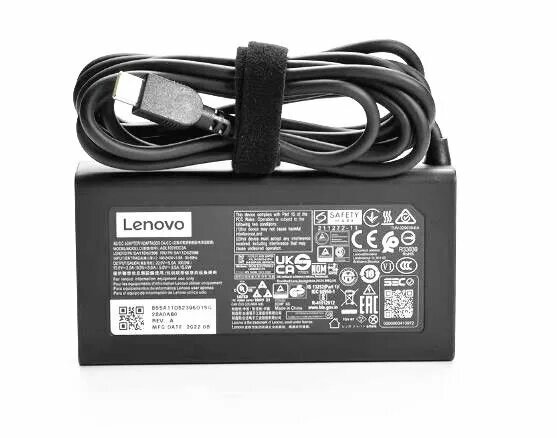 Блок питания 20 В 5 А 100 Вт с настенной вилкой USB-C для ноутбуков Lenovo ThinkPad P14s 6th Gen, Lenovo IdeaPad Pro 5 9th Gen, ThinkBook 16 6th Gen, ADL100YCC3A ADL100YAC3A ADL100YLC3A5A