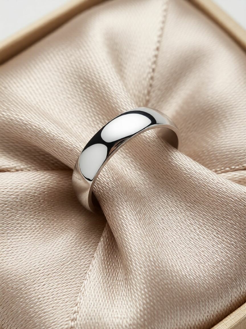 Кольцо тонкое, помолвочное, серебро, 925 проба, родирование