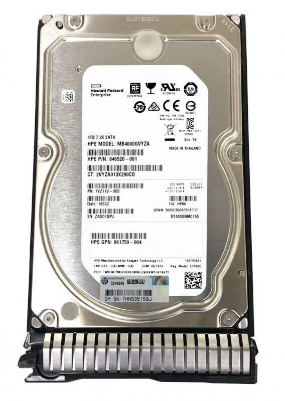 Жесткий диск HP P03750-001 4Tb 7200 SATAIII 3.5" HDD