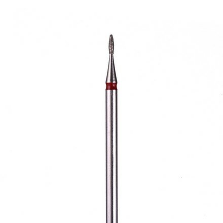 Набор, Ice Nova, Фреза алмазная «Олива» D=1 мм, красная, 2 шт.