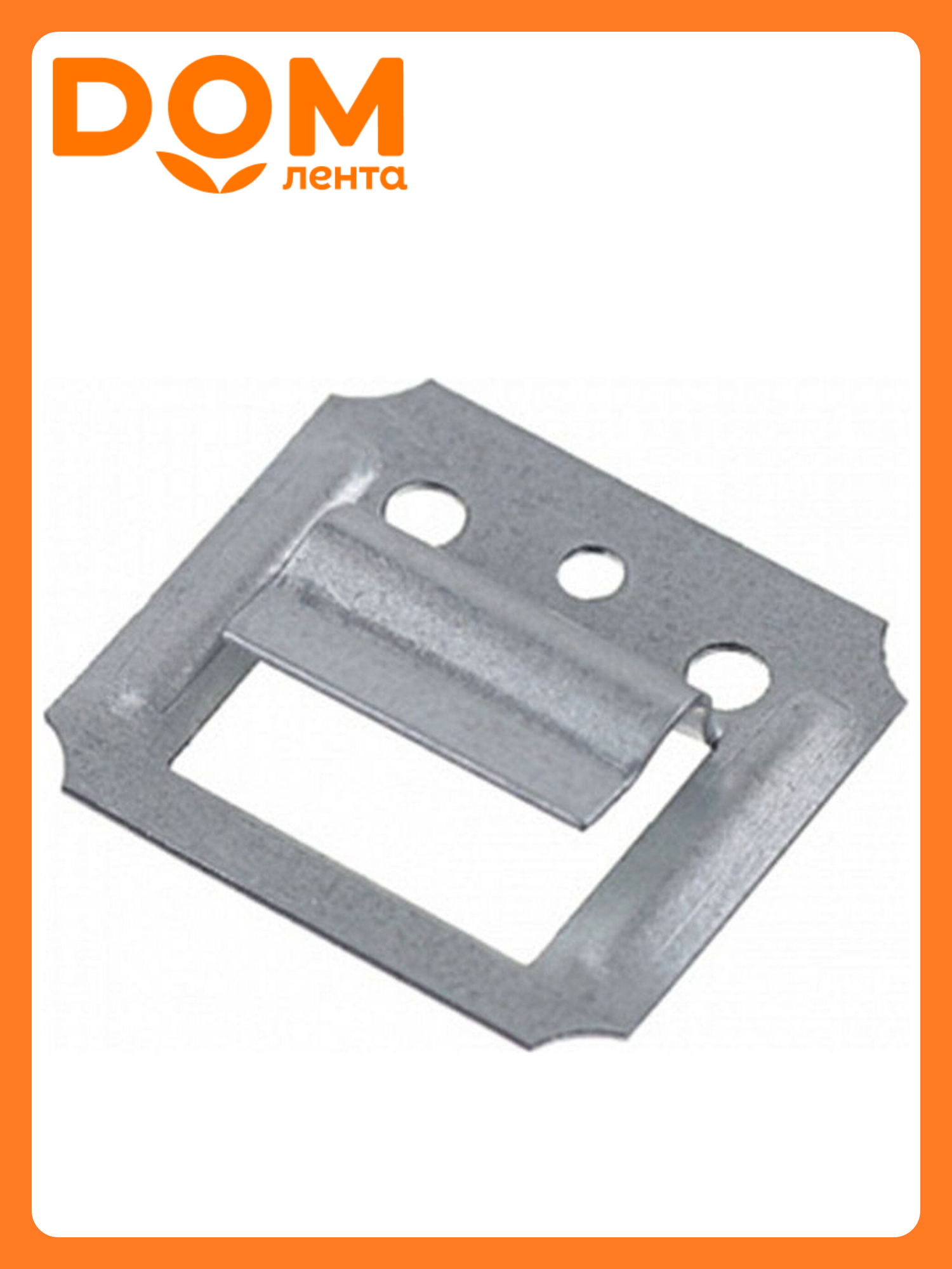 Кляймеры Tech-KREP, для вагонки и блок-хауса, оцинкованные, 190x70x3 мм, 45 штук