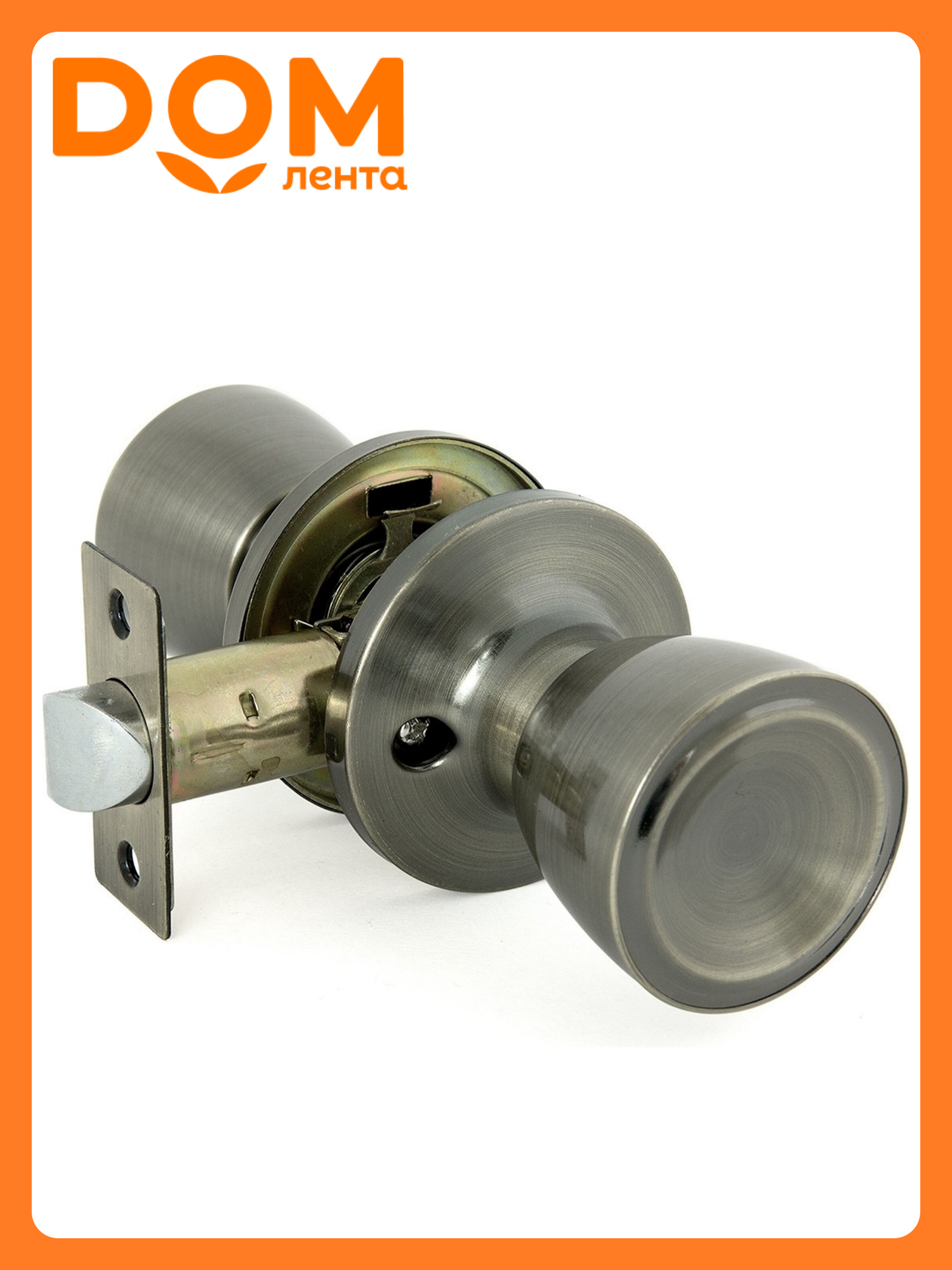 Дверная ручка для межкомнатной двери фабрика замков FZ 7072E AB PS бронза