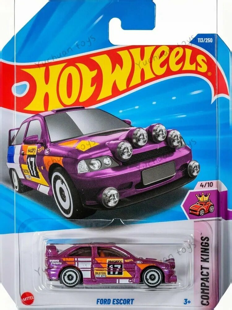 Машинка Hot Wheels Ford Escort