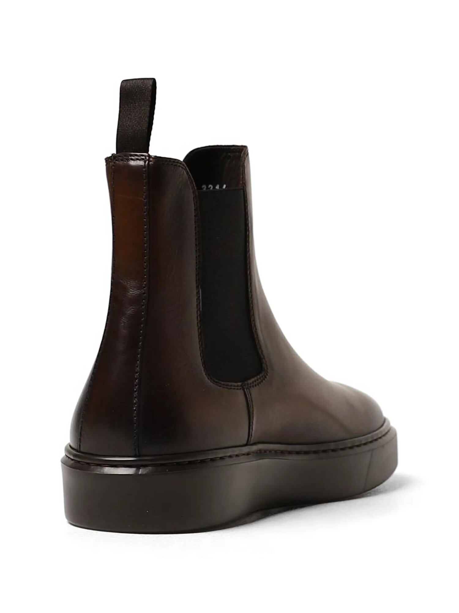 Ботинки Doucal's Leather chelsea boots, размер 41.5, brown — фото 1