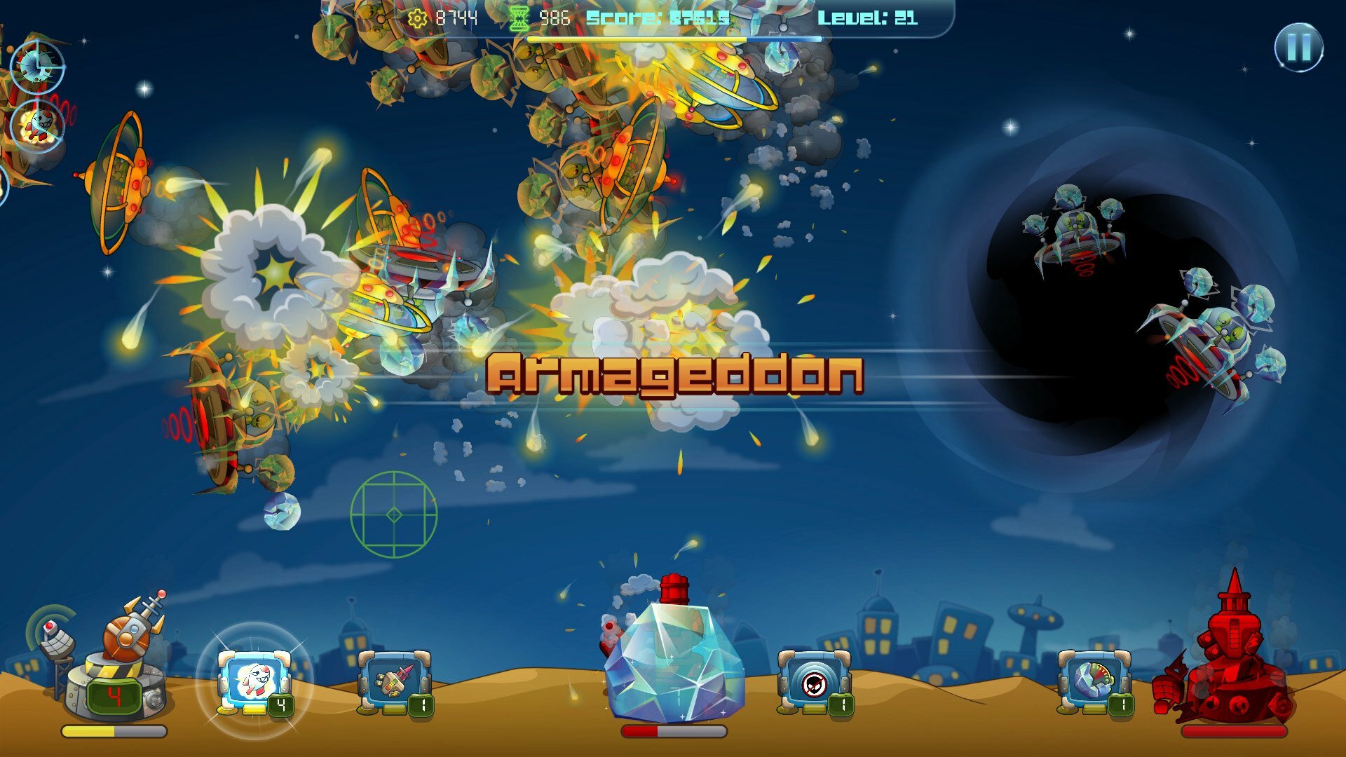 Galactic Missile Defense Steam Ключ • Активация Steam • регион Весь мир