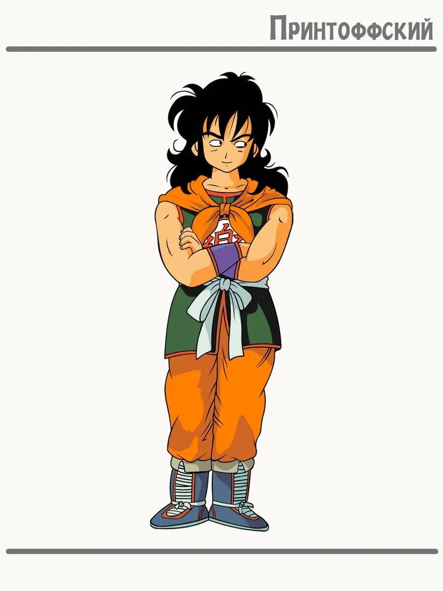 Термонаклейка для одежды и аксессуаров DTF-печать Dragon Ball