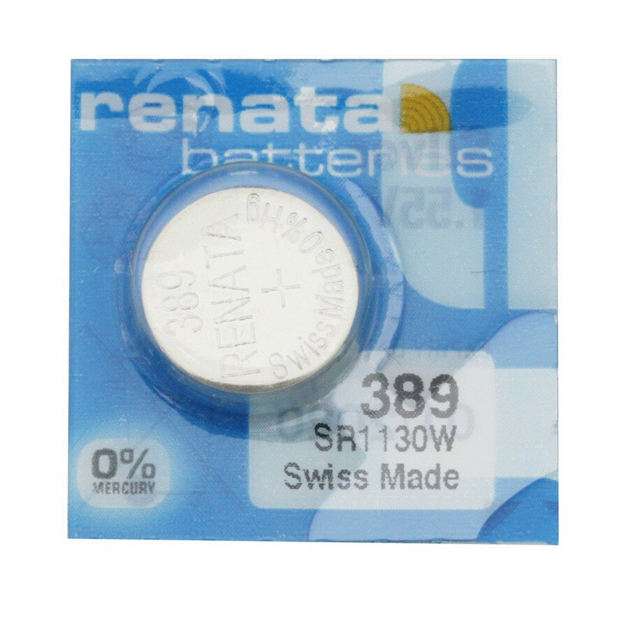 Батарейка RENATA SR1130W 389 (0%Hg) Отрывной блок 1 шт.