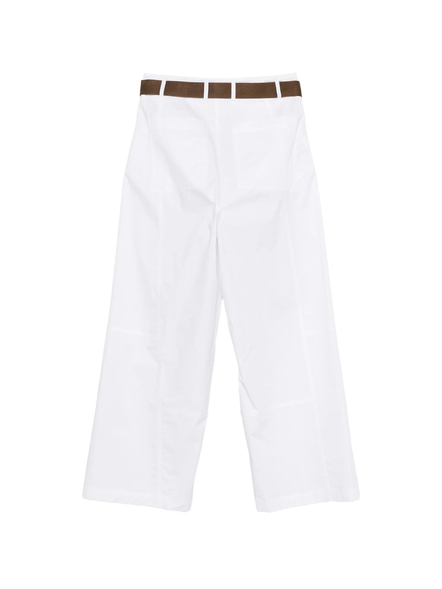 Брюки PLAN C Belt trousers, размер 42, white — фото 1