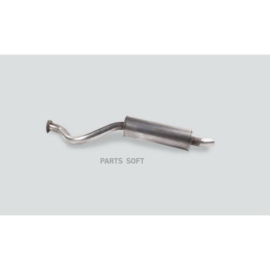 Резонатор С выпускной трубой патриот IVECO нержаве от официального дистрибьютора, UAZ, артикул 316310120200801