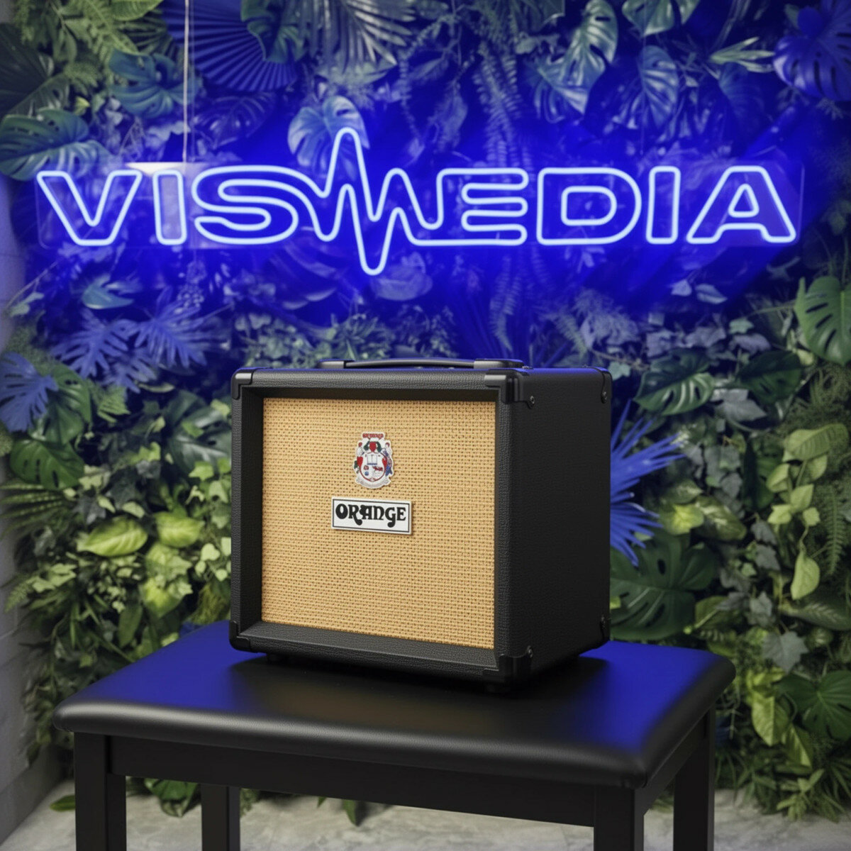 Комбоусилитель Orange Crush 12 BK Black, дерево, 12Вт, транзисторный