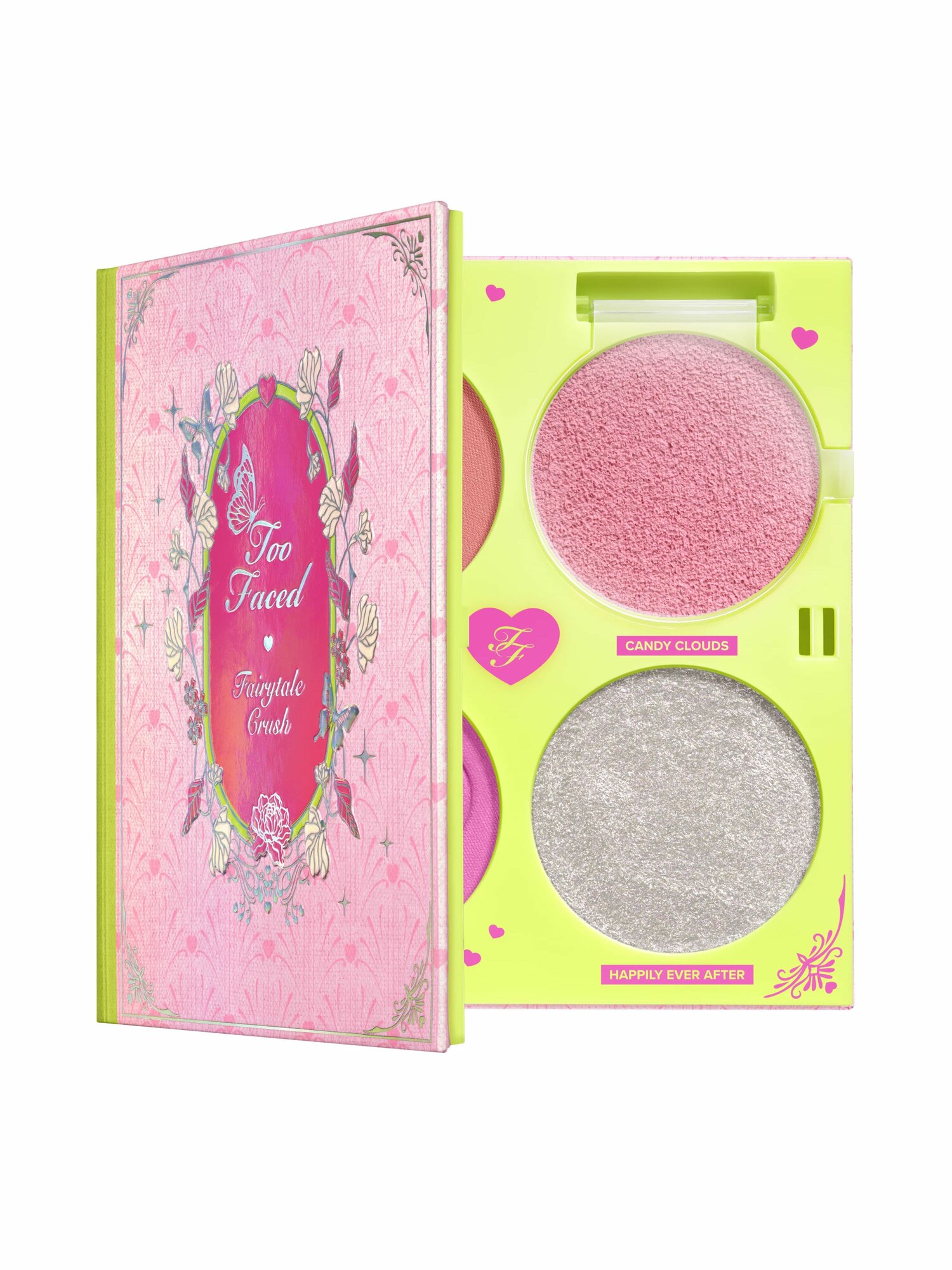 TOO FACED Палетка для лица Fairytale Crush Blush & Highlighter Set