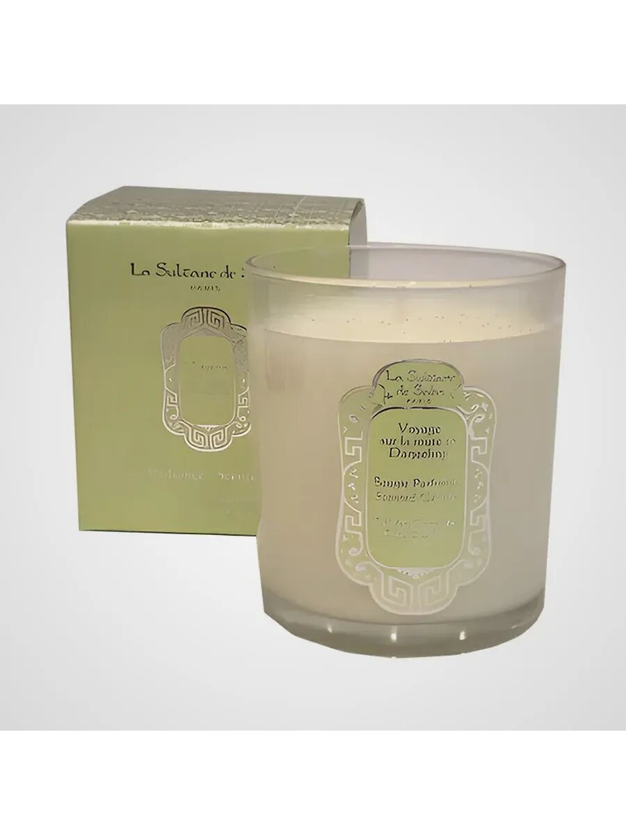 Sultane De Saba Scented Candle Ginger Green Tea Свеча 165 гр