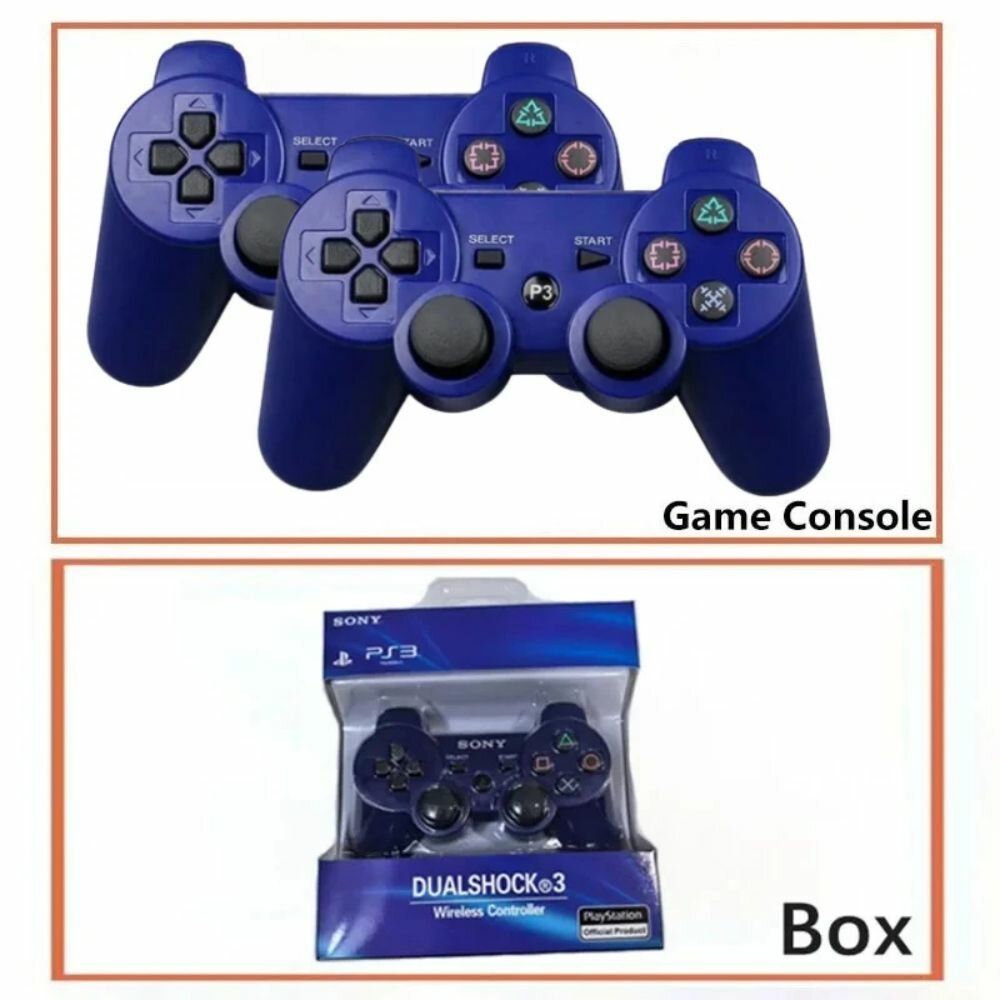 Беспроводной Bluetoothгеймпад для PS3 поддержка консоли PlayStation 3 управление ПК iOS и Android дляPS4