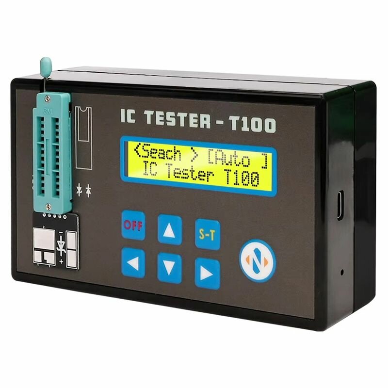 Датчик Микросхем IC Chips Detector Предназначен Для Проверки Логических 74HC, 74LS, CD40, 45/145.