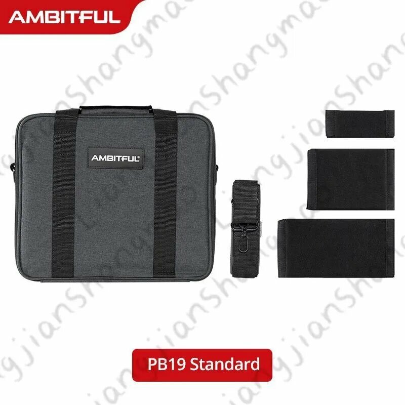 Наплечный ремешок Ambitful PB19, Портативная сумка для студийной фотосъемки, фото-и видеокамеры, со вспышсветильник