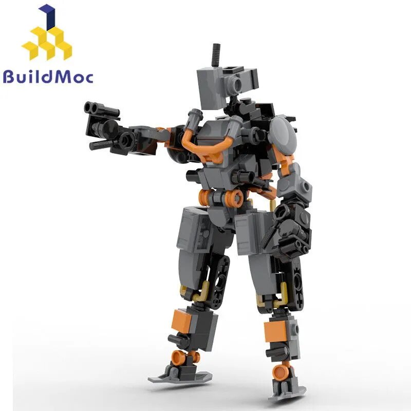 Buildmoc Spector Mech Детские развивающие игрушки 875PCS Bricks MOC Blocks Блоки Роботы Gundam и Аниме Персонажи