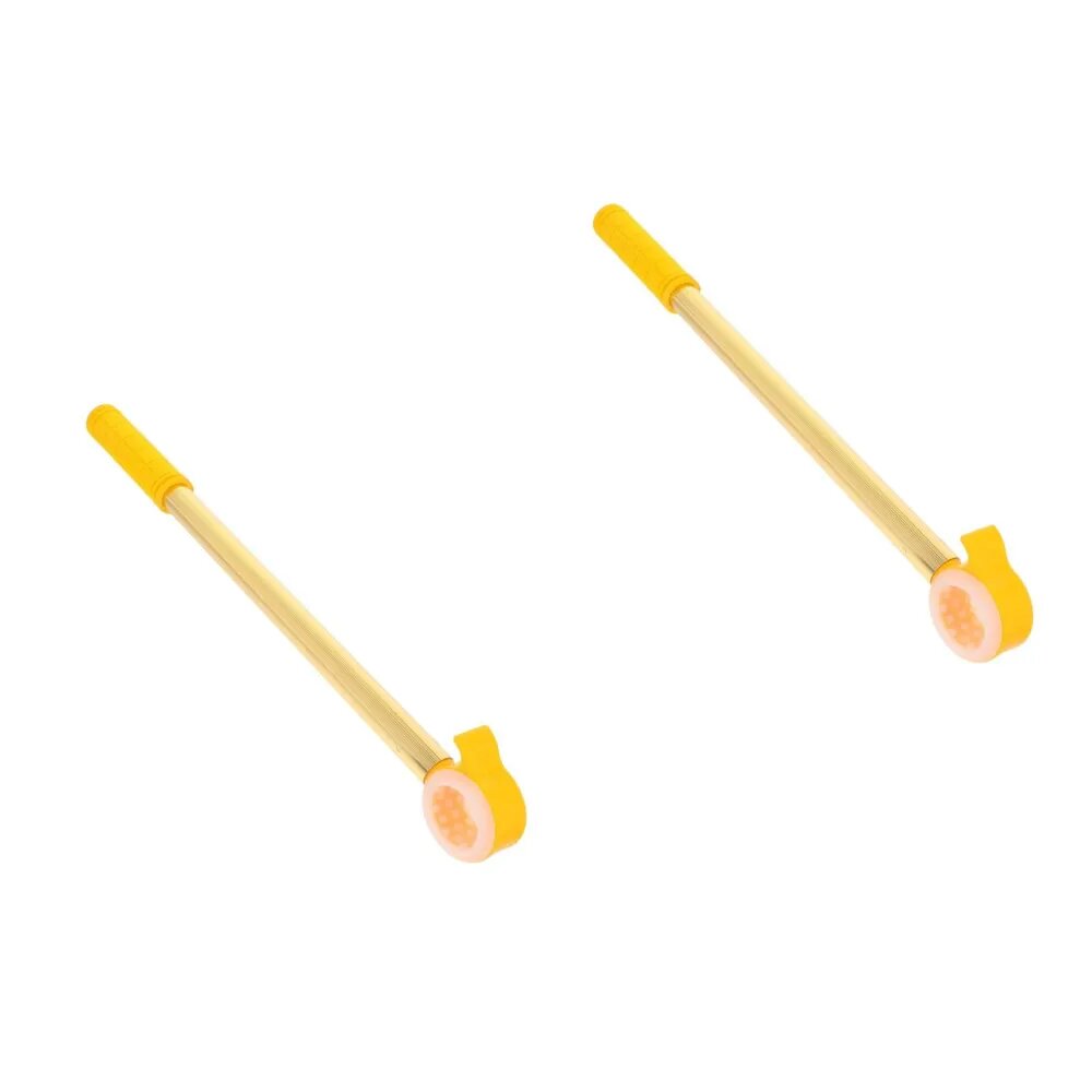 Длинная оконная ручка золотого цвета с крюком из алюминиевого сплава для домашних окон, 2 предмета