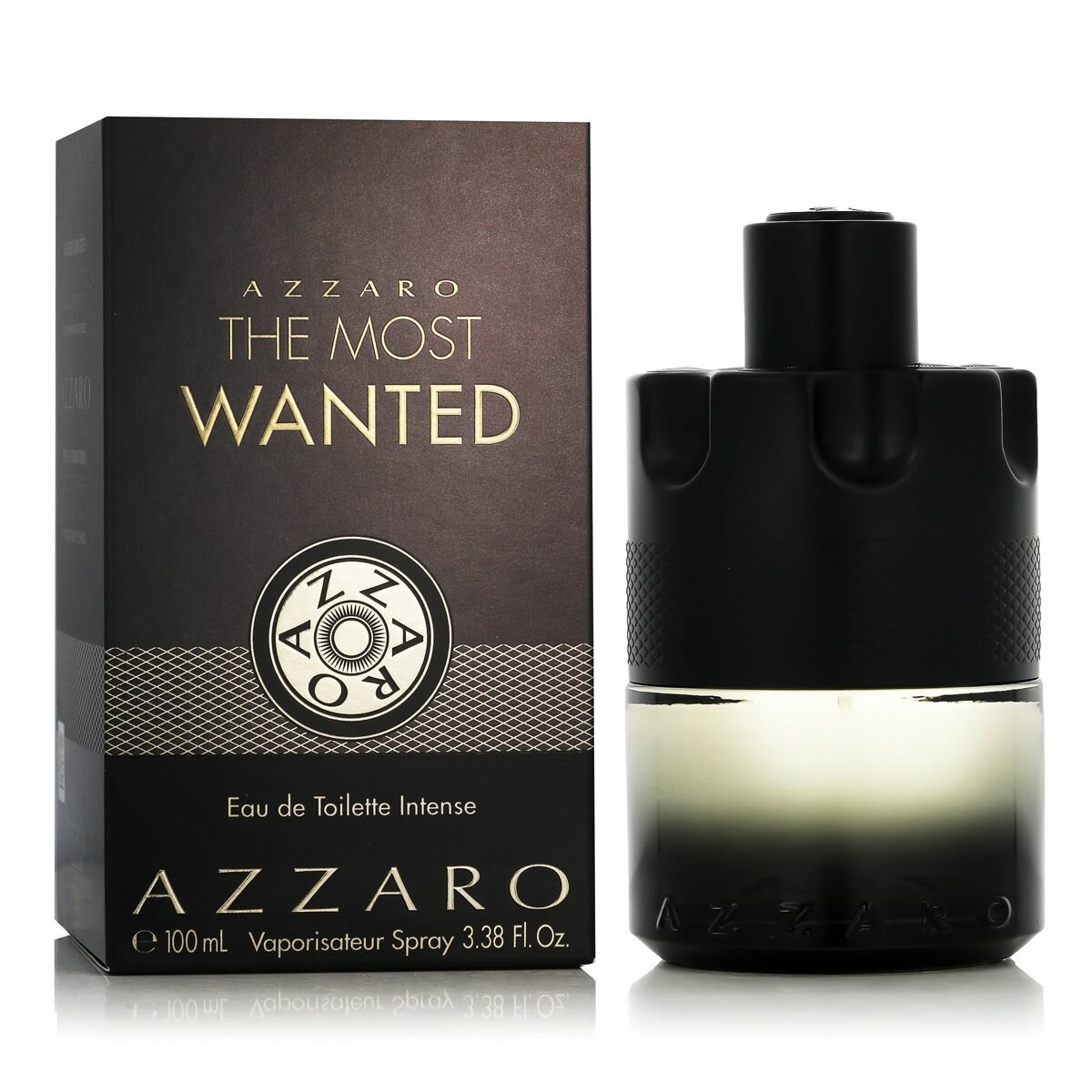 Туалетная вода Azzaro "The Most Wanted Intense", мужская, цитрусовая, 100 мл