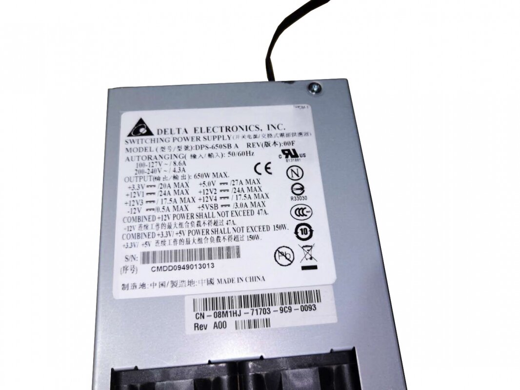 Блок Питания Dell DPS-650SB 650W — фото 1