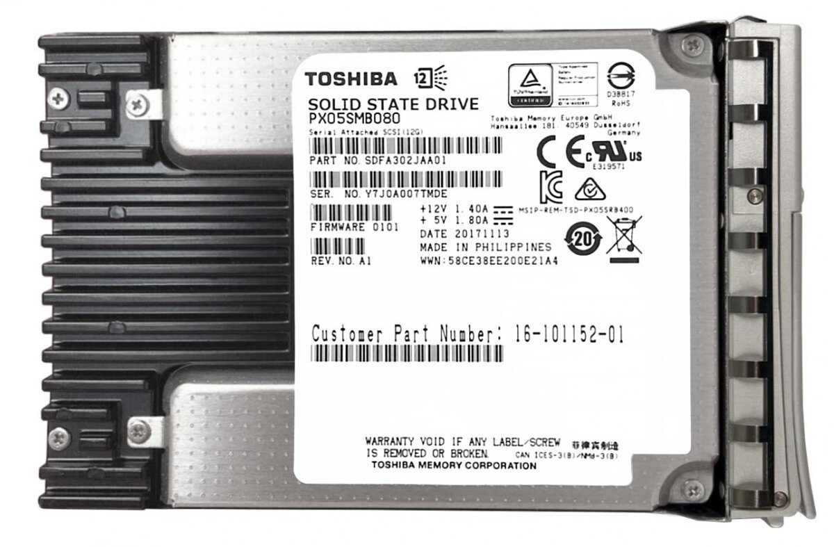 Жесткий диск Cisco HX-SD800G12TX-EP= 800Gb SAS 2,5" SSD