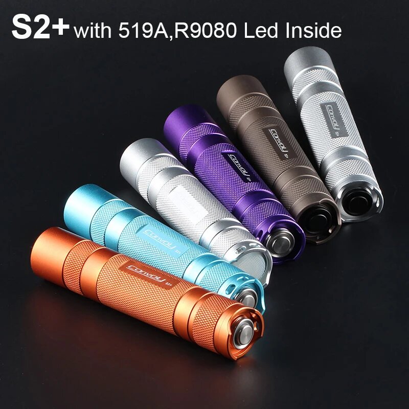 Фонарик Convoy S2 Plus Purple 4000K без батареи