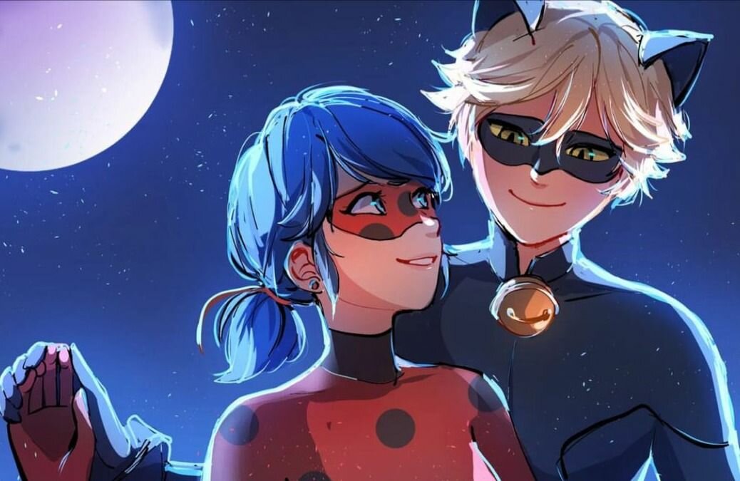 Алмазная Мозаика "Леди Баг И Супер-Кот" 30x40 См, Безрамная, Идеальна Для Дома, Украшения, Подарков.