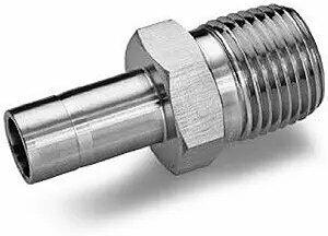 Переходник с наруж резьбой 739LM SS12*1/2 HAMLET