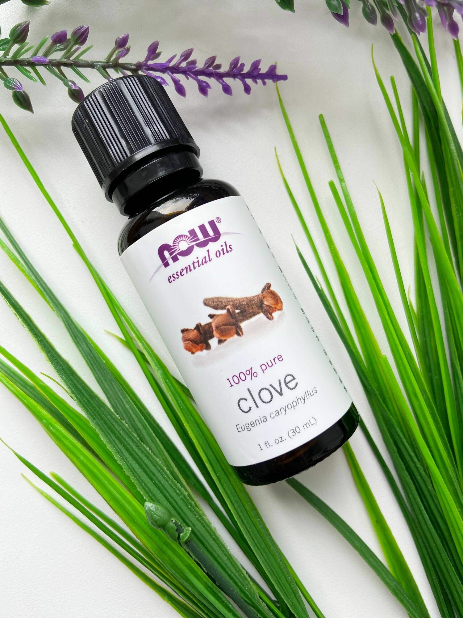 Эфирное масло гвоздики, Now Foods, Clove Oil, 30 мл