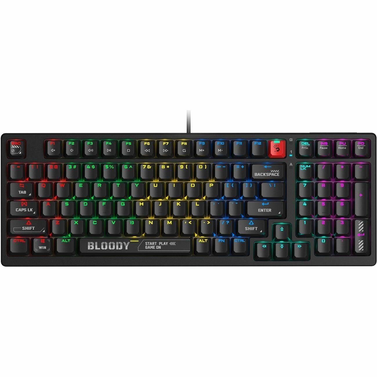 Игровая клавиатура A4Tech S98 черный