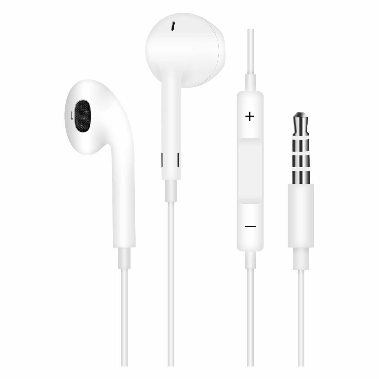 Наушники внутриканальные Rombica Mysound WH-6 белый