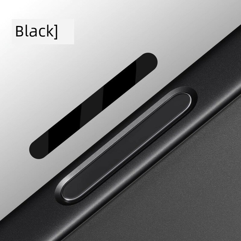 Защитная накладка для кнопок iPhone 17 Pro из металла - Черный комплект из 3 шт. с набором для установки
