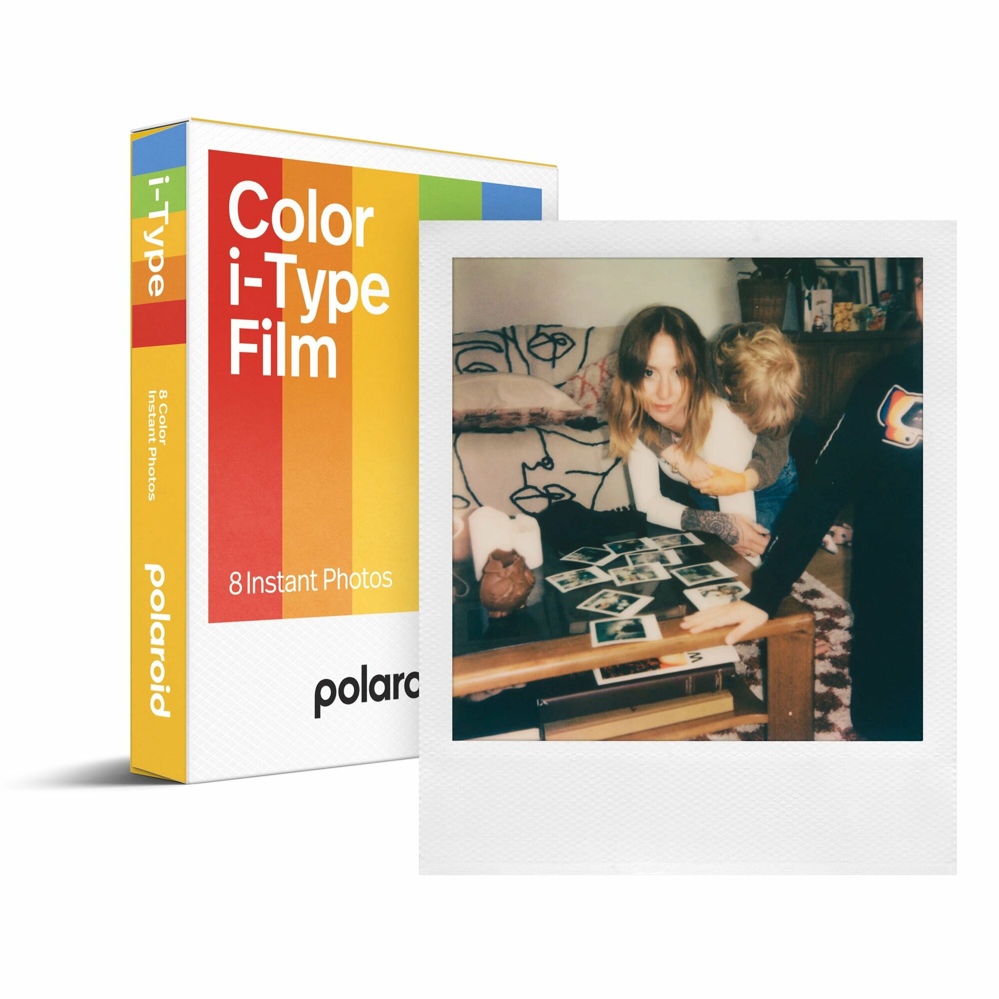 Картридж Polaroid Color Film for i-Type (цв. кассета, белыерамки)
