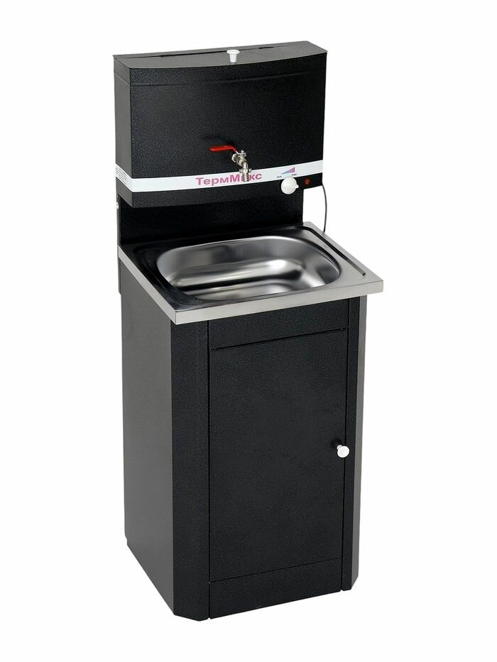Умывальник садовый ТермМикс с ЭВН, нержавеющая мойка, 1250 Вт, 17 л, цвет серебро