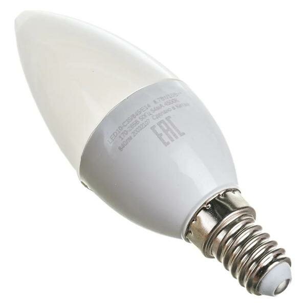 Лампа Camelion LED10-C35/845/E14 (10 шт.)