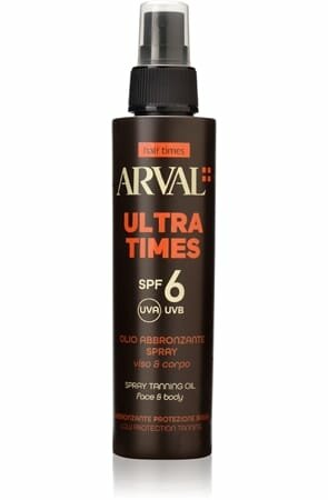 Масло косметическое Arval Half Times Ultra Times SPF 6, унисекс, 125 мл